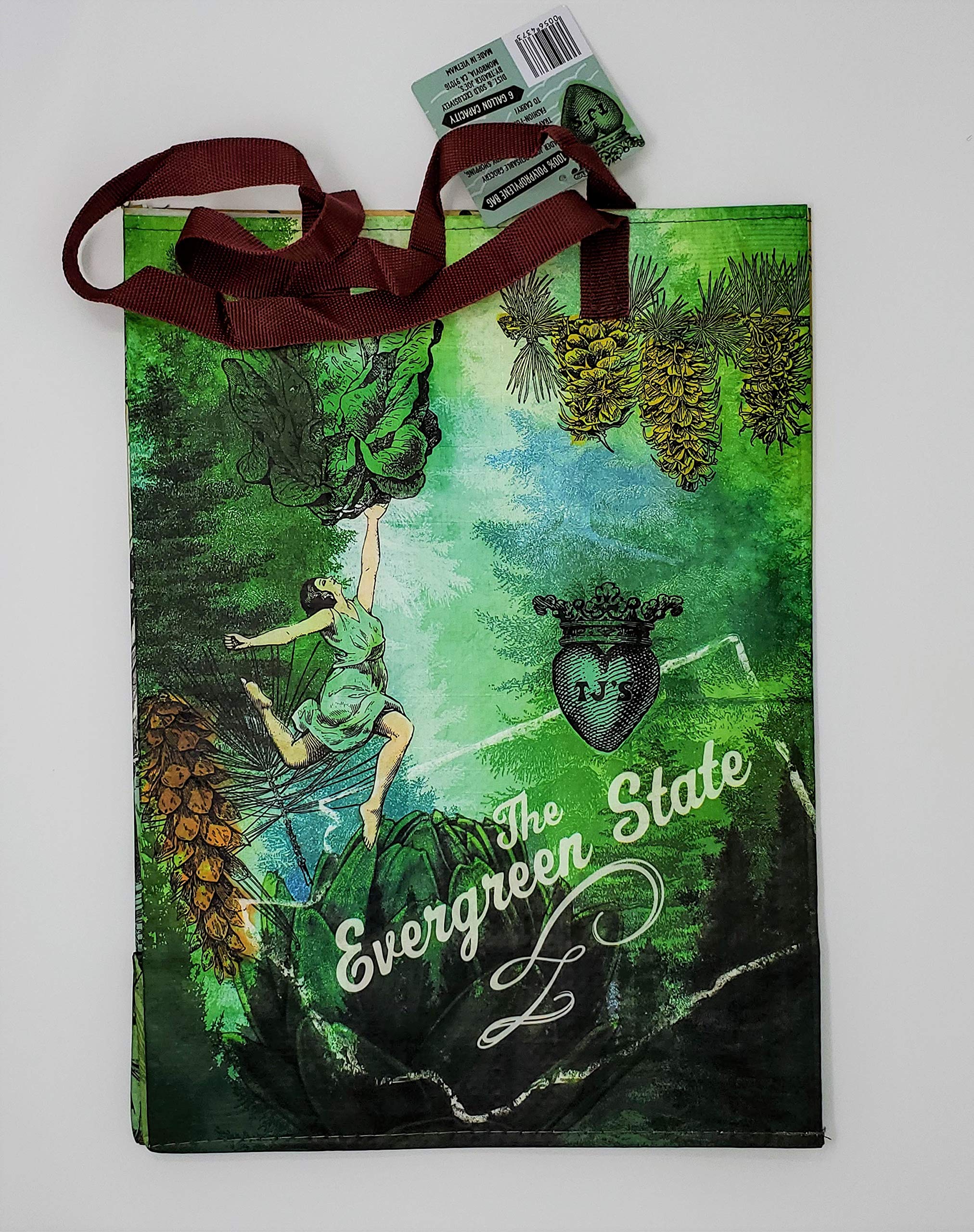 Trader Joes Reusable Grocery Shopping Tote Bag (Washington)