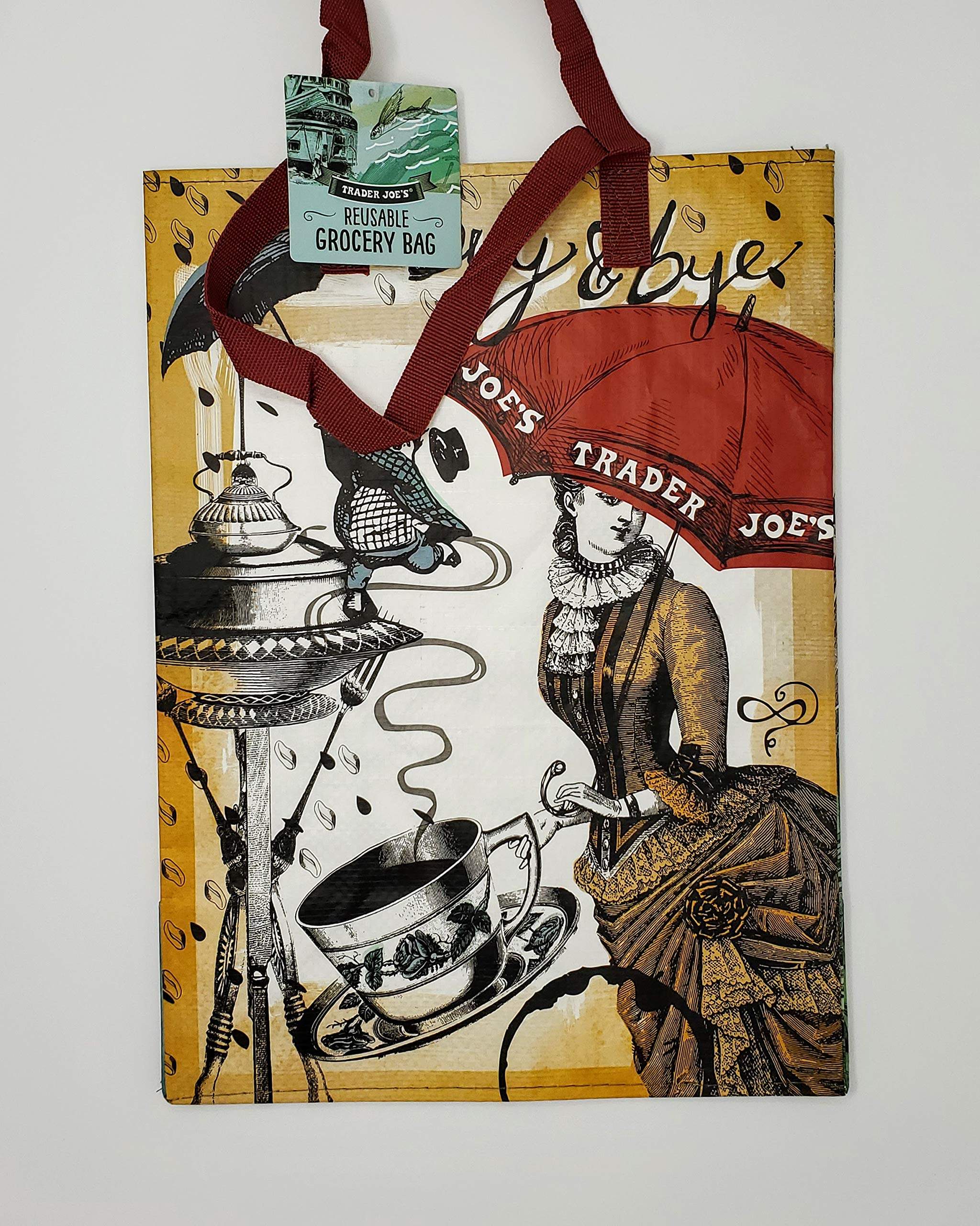 Trader Joes Reusable Grocery Shopping Tote Bag (Washington)