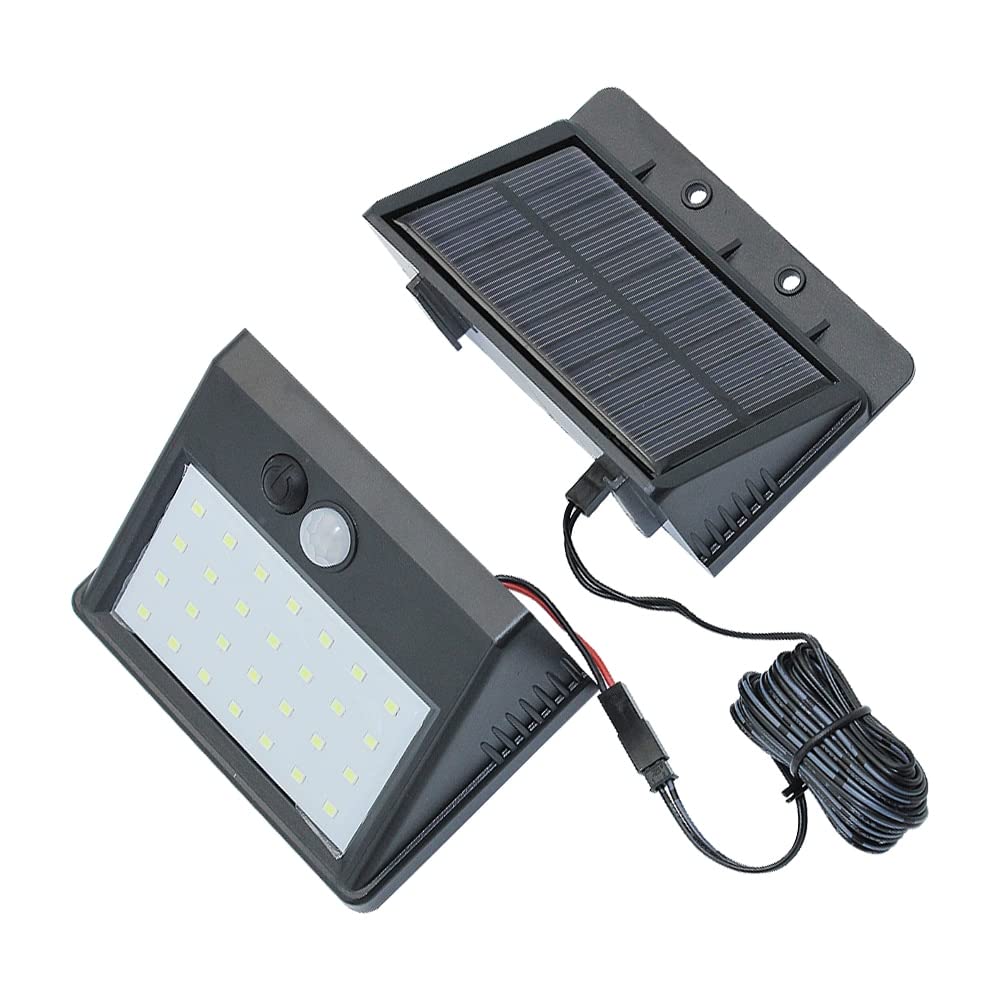 CHEVUE ZeZhen LED Light Bulbs 2pcs Outdoor 28 LED Solar Lamp Separable 3 Modes Waterproof PIR Motion Sensor Solar Wall Light for Home Garden Street Decoration LED Light Bulb