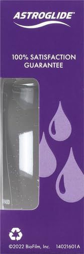 Astroglide Water Based Lube (2.5oz), Liquid Personal Lubricant for Long-Lasting Pleasure for Men, Women and Couples, Safe for Toys, Travel-Friendly Size