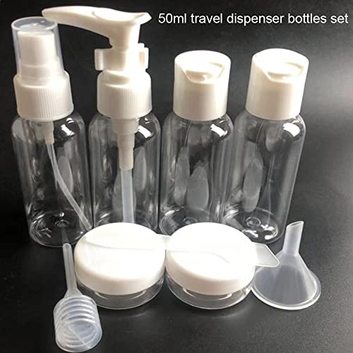 8pcs Compression Packing Cubes for Suitcases + 4pcs Compression Vacuum Storage Bags + Travel Dispenser Bottles Set, Luggage Packing Organizers Travel Accessories (pink)