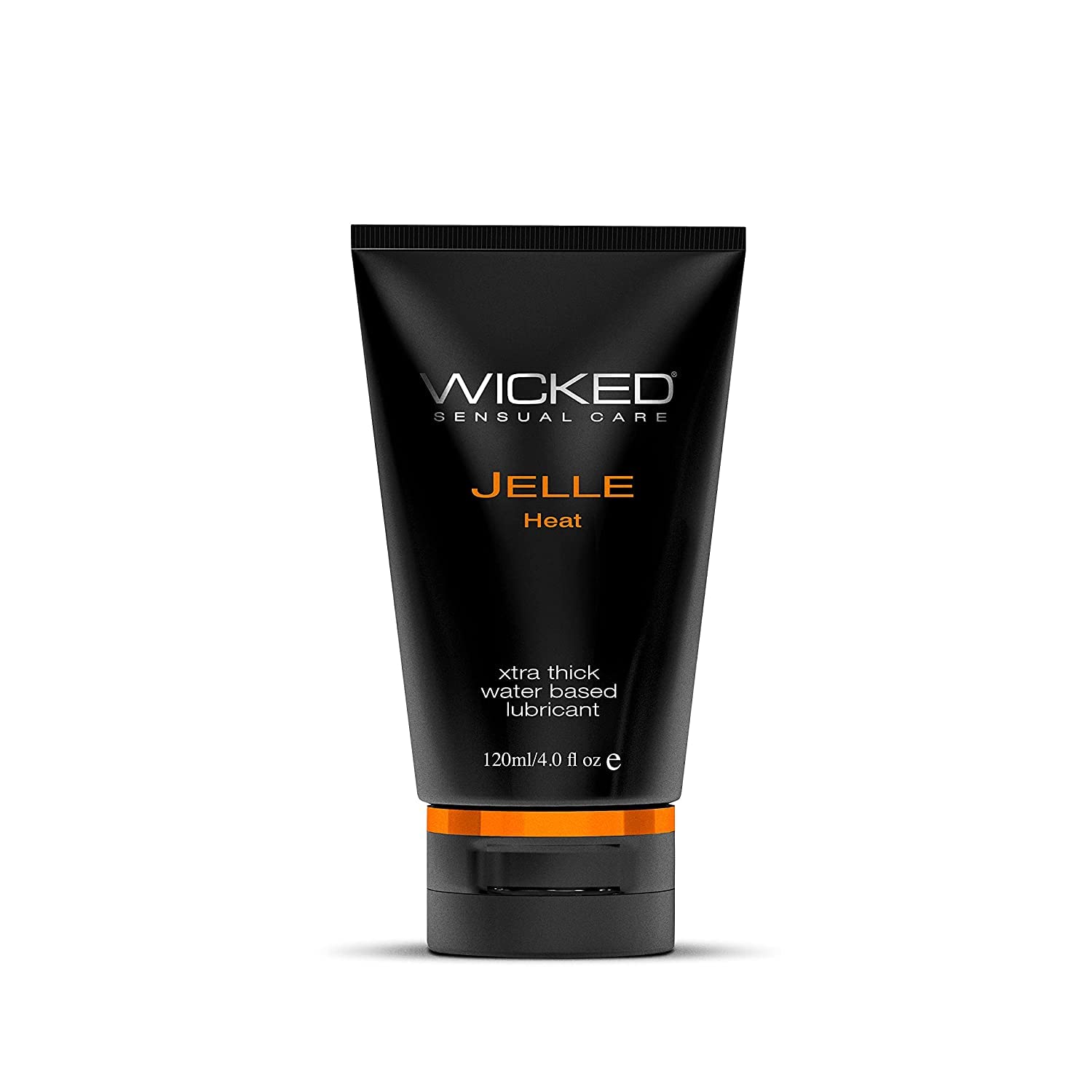 Metrol Jelle Heat Water Based Anal Personal Lubricant Gel 120ml (Warming Sensation, Extra Thick Super Glide, Glycerin Free)