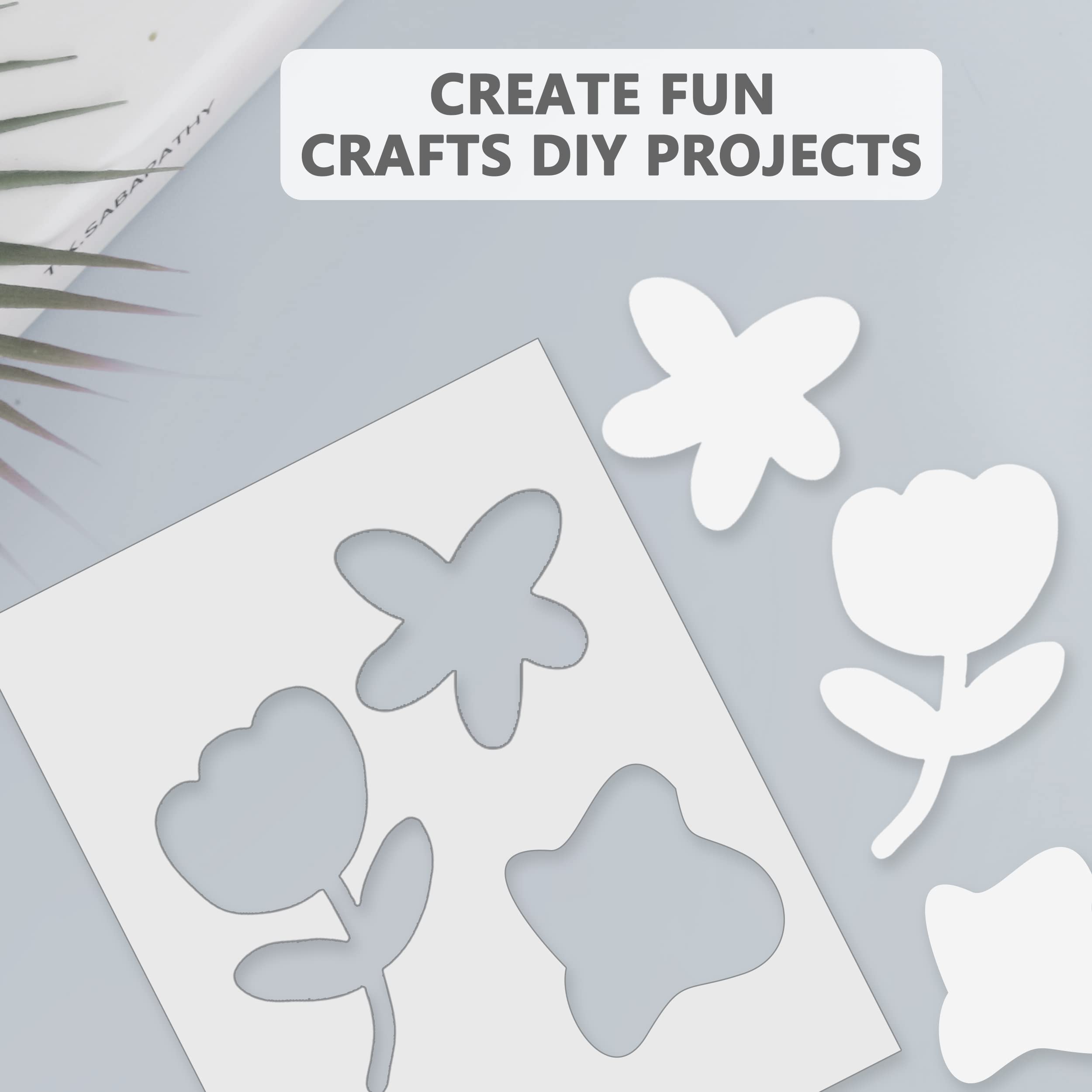 Somime 10 Packs White 5x7 Picture Mat with Backing,Acid Free Photo Prints 5x7 Picture Board