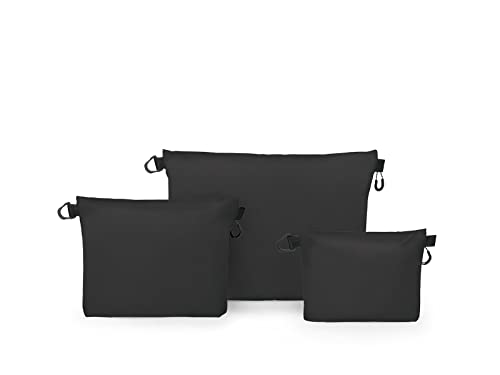 Osprey Ultralight Zipper Pouch Set, Black