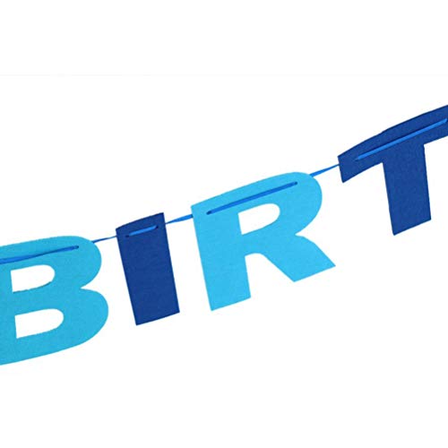 Happy Birthday Bunting Garland Banner Pennant Flags Party Home Hanging Decor