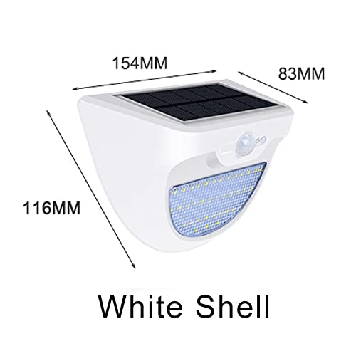 GSZZBHDP ZeZhen LED Strip Lights 1pack Outdoor LED Night Light Waterproof Solar PIR Motion Sensor Wall Lamp Auto Switch Solar Street Porch Path Fence Garden Lighting LED Light Bulb