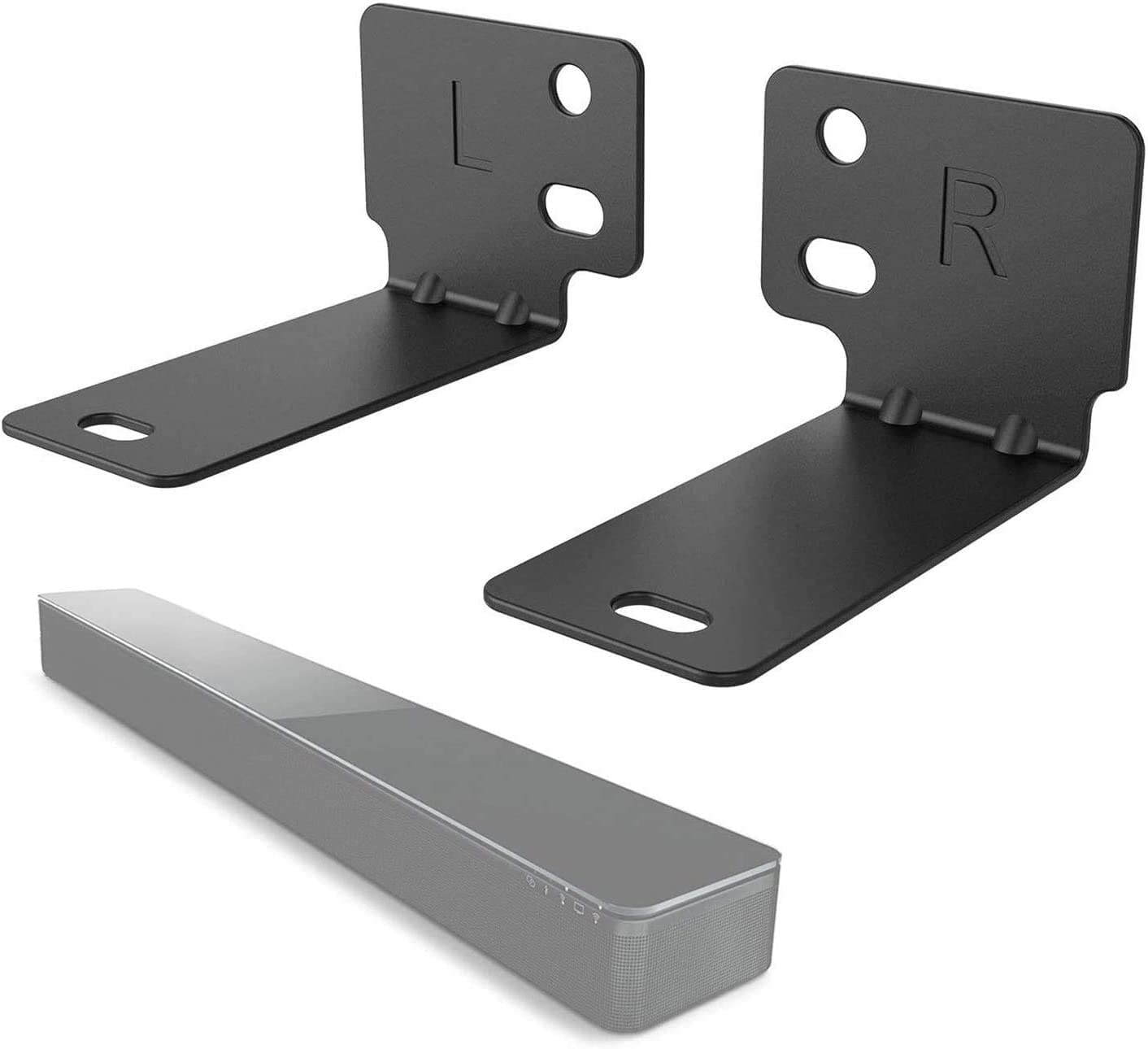 WFSZBP Black Wall Mount Bracket for Bose WB-300 Soundbar 300 500 700 850 900 Speaker