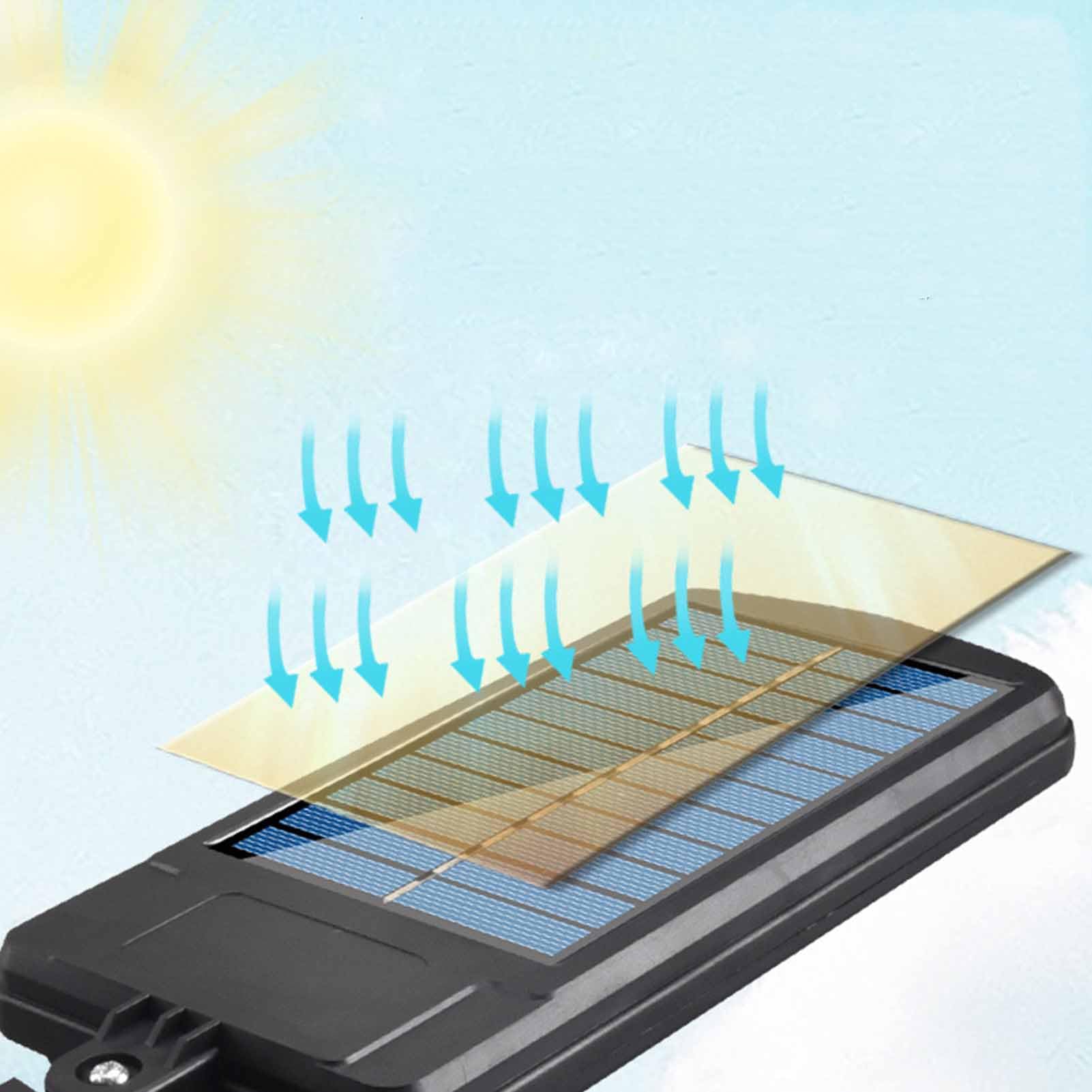 ZhangFacai Patio Lights, Porch Lights, Wall Lights, Solar Wall Lamp, PIR Human Body Induction Long Service Life Suitable for Various Outdoor Courtyards Gardens Lighting