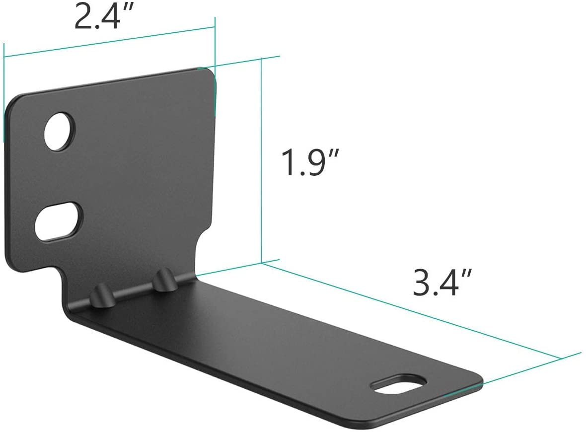 WFSZBP Black Wall Mount Bracket for Bose WB-300 Soundbar 300 500 700 850 900 Speaker