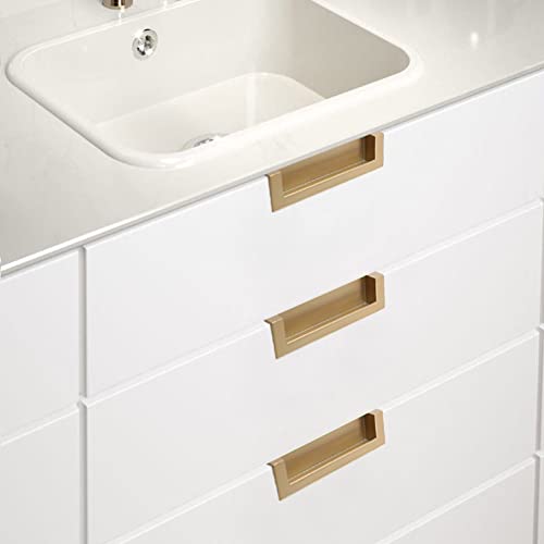 cabinehandles,kitchen door handles, Maniglie Incasso Porte scorrevoli,Maniglie Nascoste Cabinet Maniglie Quadrata Cassetti per Cassetti Armadi Scarpiere Armadi Comodini ECC 2 Pezzi(Size:288mm(11.3in))
