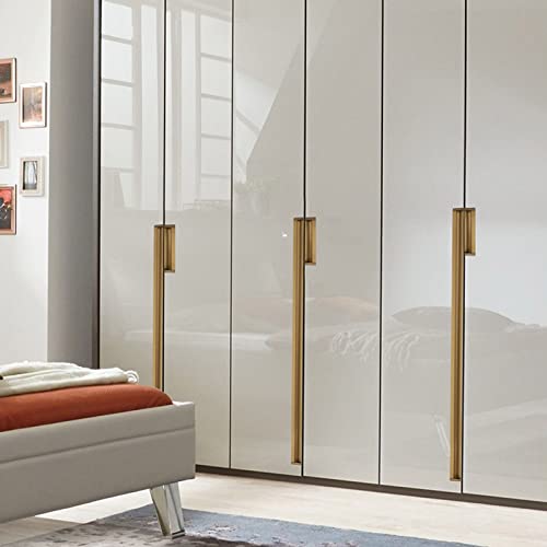 cabinehandles,kitchen door handles, Maniglie Incasso Porte scorrevoli,Maniglie Nascoste Cabinet Maniglie Quadrata Cassetti per Cassetti Armadi Scarpiere Armadi Comodini ECC 2 Pezzi(Size:288mm(11.3in))