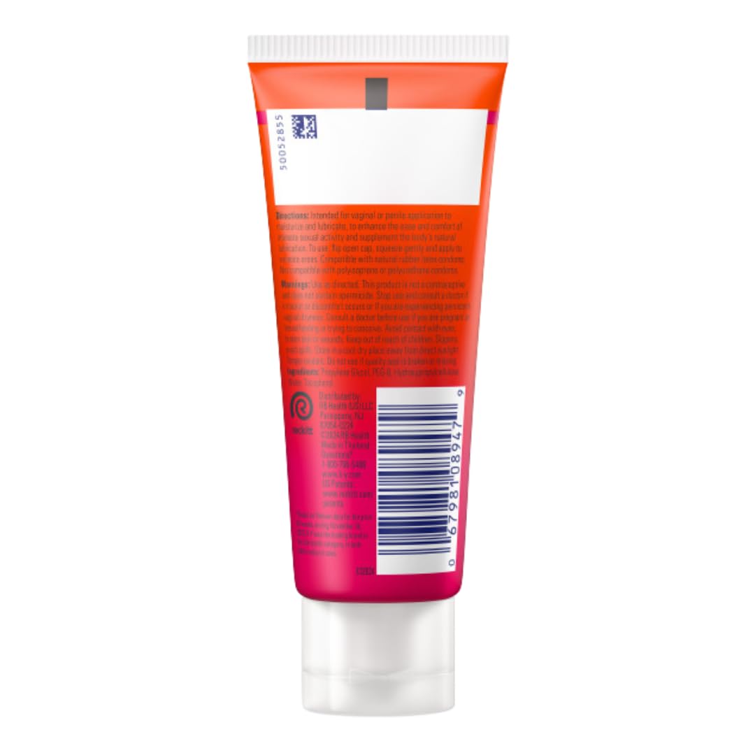 Personal Lubricant, K-Y Warming Liquid Personal Lube , 2.5 oz. (Pack of 2) Sex Lube for Women, Men & Couples. HSA Eligible