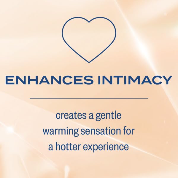 Personal Lubricant, K-Y Warming Liquid Personal Lube , 2.5 oz. (Pack of 2) Sex Lube for Women, Men & Couples. HSA Eligible