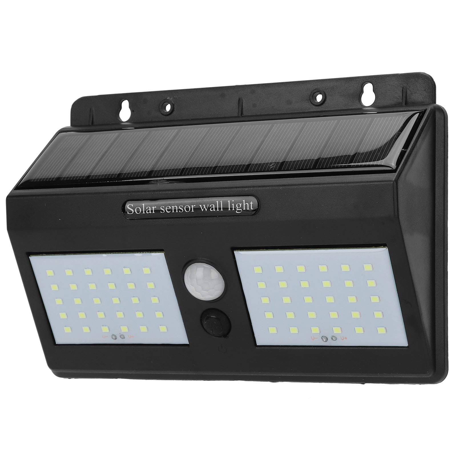 60 LED Solar Lights Outdoor, 90-120° Wide Angle PIR Sensor Lights, 5.5V 1.2W Solar Induction Garden Wall Light Lamp