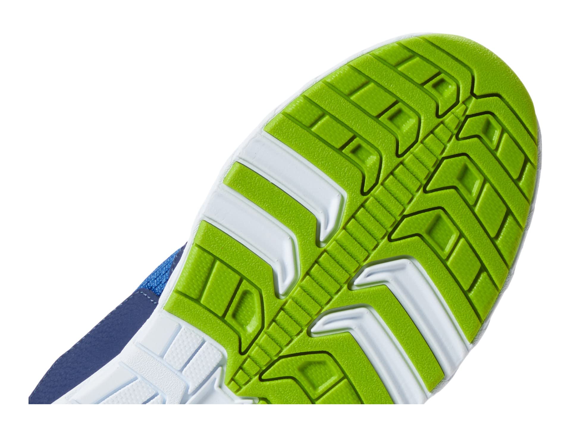 Saucony Wind Alternative Closure 2.0 Running Shoe, Blue/Green, 1 Wide US Unisex Big_Kid