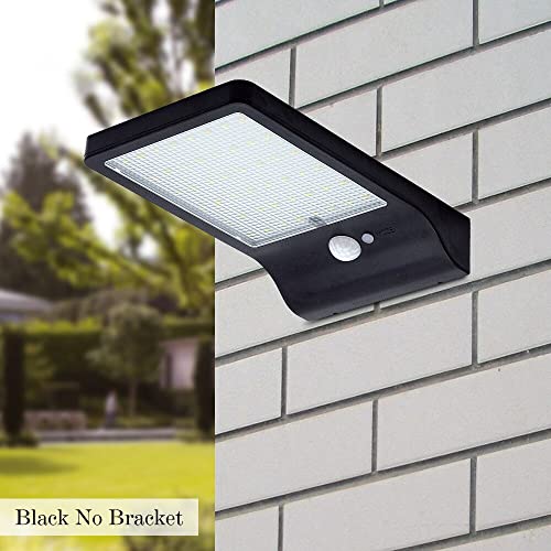 ZeZhen LED Light Bulbs 2pcs Upgraded 48leds Solar Light PIR Motion Sensor with Controller Waterproof IP65 LED Solar Lamp for Outdoor Garden Wall Street LED Light Bulb (Color : C8)
