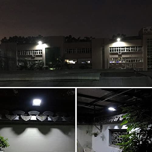 ZeZhen LED Light Bulbs 2pcs Upgraded 48leds Solar Light PIR Motion Sensor with Controller Waterproof IP65 LED Solar Lamp for Outdoor Garden Wall Street LED Light Bulb (Color : C8)