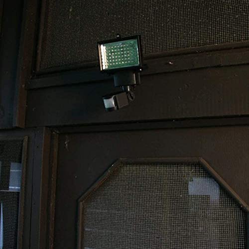 LIXAMP Solar Wall Lamp Super Bright 60 LED Outdoor Solar Power Light with PIR Motion Sensor Security Waterproof Solar Lamp Garden Street Wall Mounted Fixture Illumination