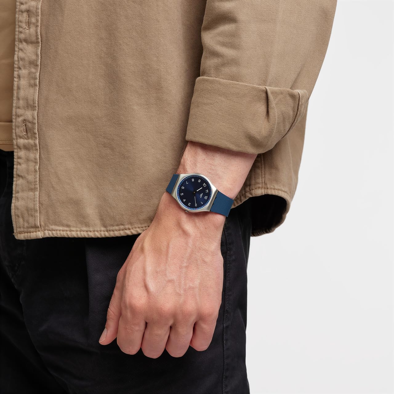Swatch SKINNAVY Unisex Watch (Model: SS07S102)