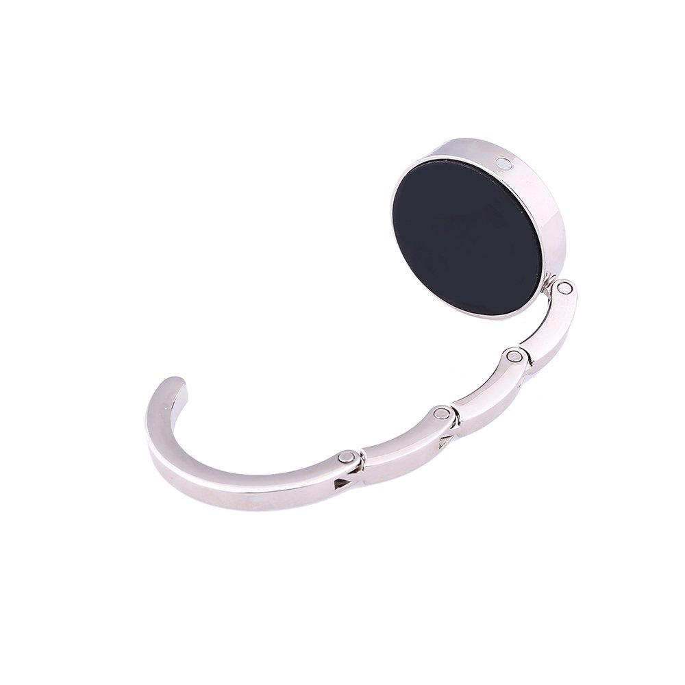 JISEN Portable Handbag Hanger Table Bar Purse Instant Swivel Top Foldable Hook Starry Night