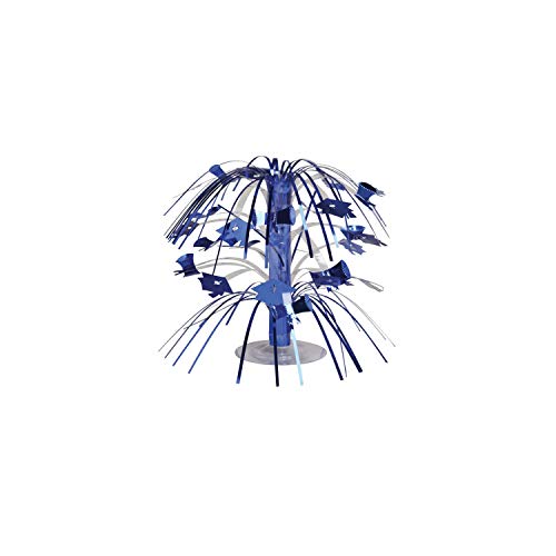 Creative Converting Cascade Graduation Centerpiece, Mini, Blue -