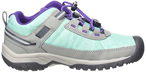 KEEN Targhee Sport Breathable Easy On Lightweight Hiking Shoes, Waterfall/Vapor, 2 US Unisex Big Kid
