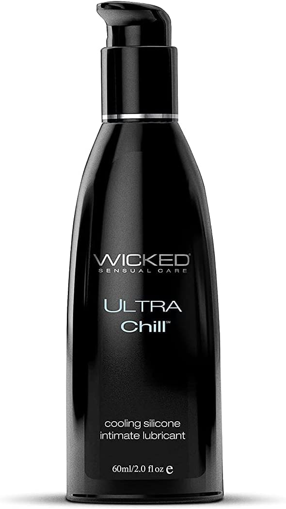 QRA Wicked Sensual Care Ultra Chill Silicone Based Personal Lubricant 60ml (Cooling Effect)