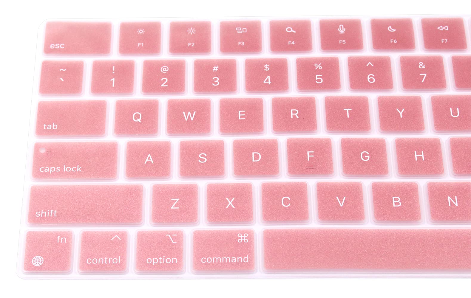 Keyboard Cover Compatible for MacBook Air 15 M2 A2941, 2022 MacBook Air 13.6 inch M2 A2681, 2021-2023 Release MacBook Pro 14/16 M3/M2/M1 Pro/Max A2918 A2992 A2779 A2442 A2991 A2780 A2485 (Rose Gold)