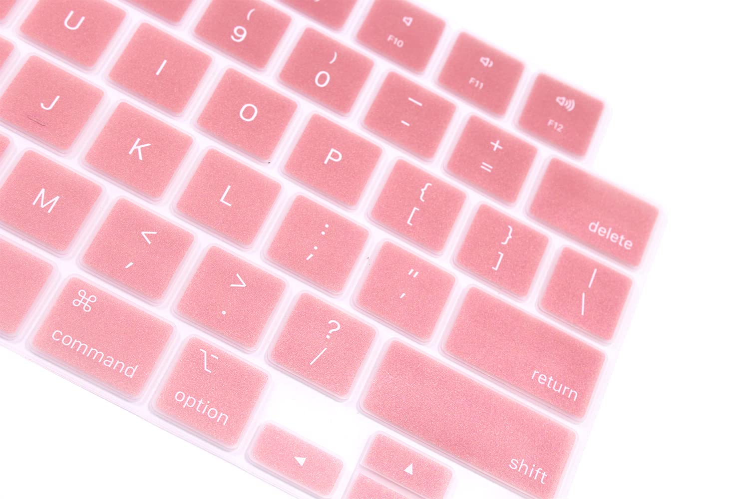 Keyboard Cover Compatible for MacBook Air 15 M2 A2941, 2022 MacBook Air 13.6 inch M2 A2681, 2021-2023 Release MacBook Pro 14/16 M3/M2/M1 Pro/Max A2918 A2992 A2779 A2442 A2991 A2780 A2485 (Rose Gold)