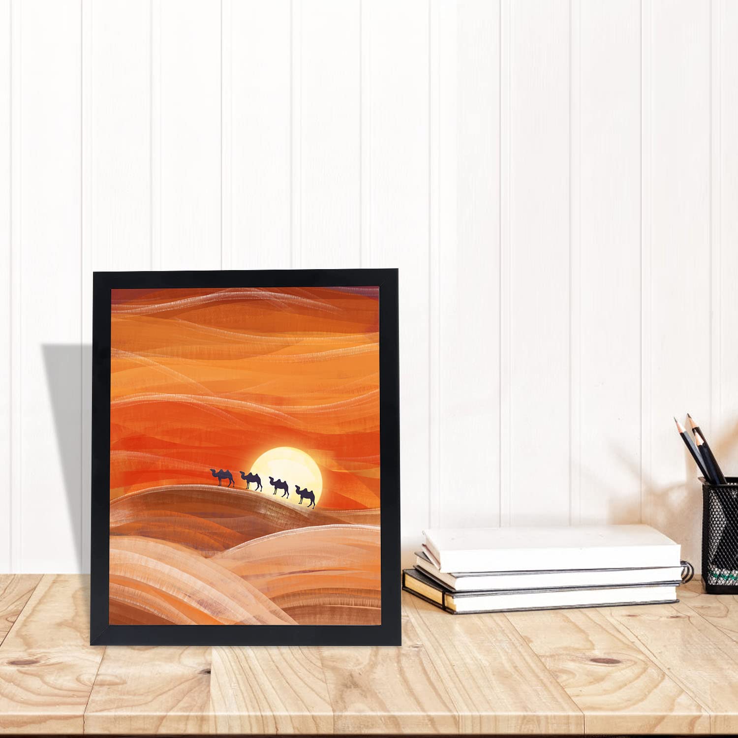 NAOKBOEE 12x17 Picture Frame in Black, Photo Frames with Plexiglass, Horizontal and Vertical Formats for Wall Mounting