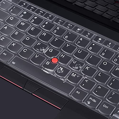 Keyboard Cover Skin Protector for 14" Lenovo ThinkPad X1 Carbon Gen 8/7/6/5 2020-2017,Lenovo ThinkPad X1 Yoga 2rd/3rd/4th/Thinpad T490 T490s T480 T480S[NOT for 2021 Lenovo ThinkPad X1 Carbon Gen 9]