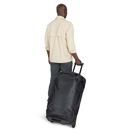 Osprey Transporter 90L Wheeled Travel Duffel Bag, Black, One Size