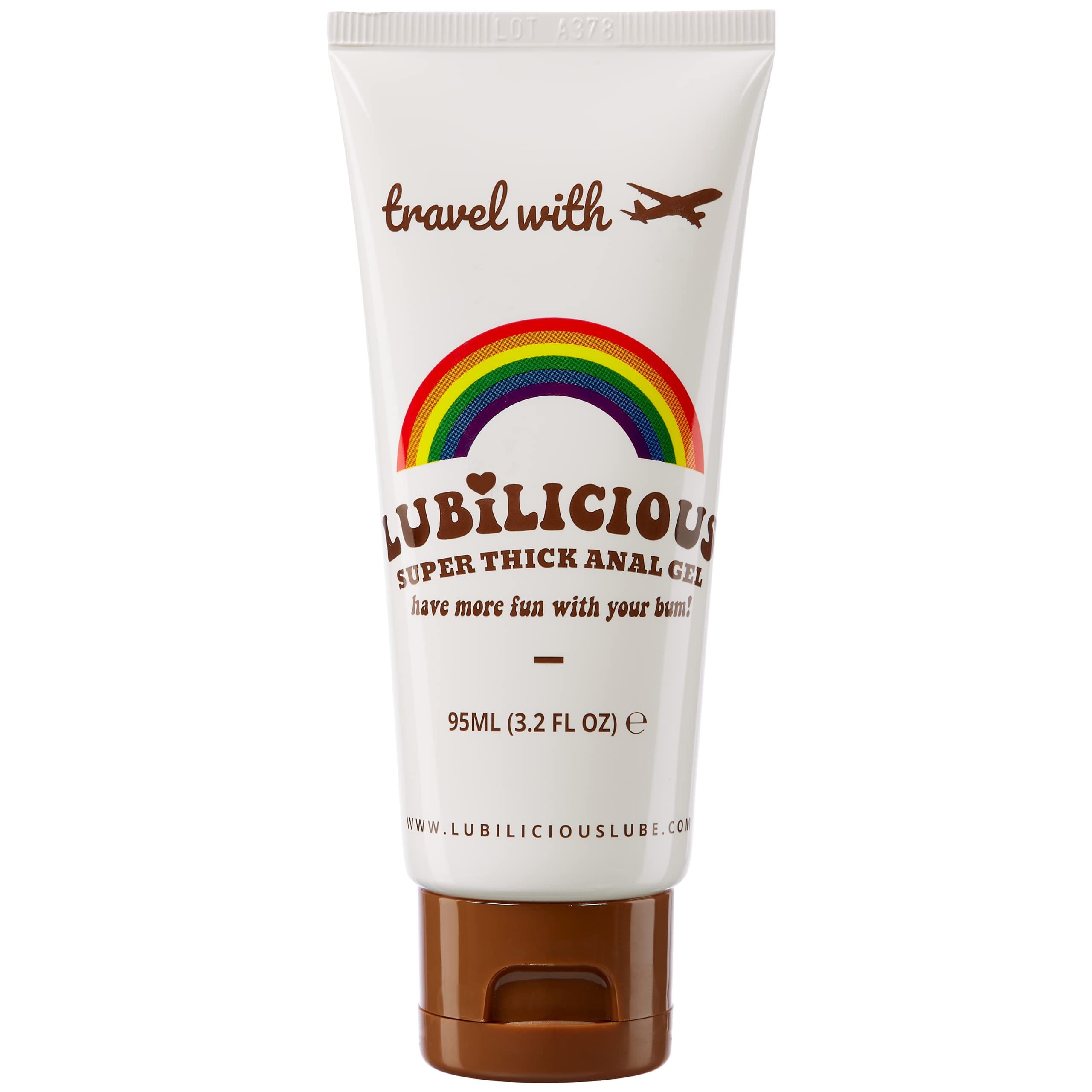 Lubilicious 3.2 oz Jelly Lube Tube – Personal Lubricant, Water Based Lube for Women, Lubricants for Privacy Water Base, Water Lubricants for Privacy, Smooth Jelly Lube Formula