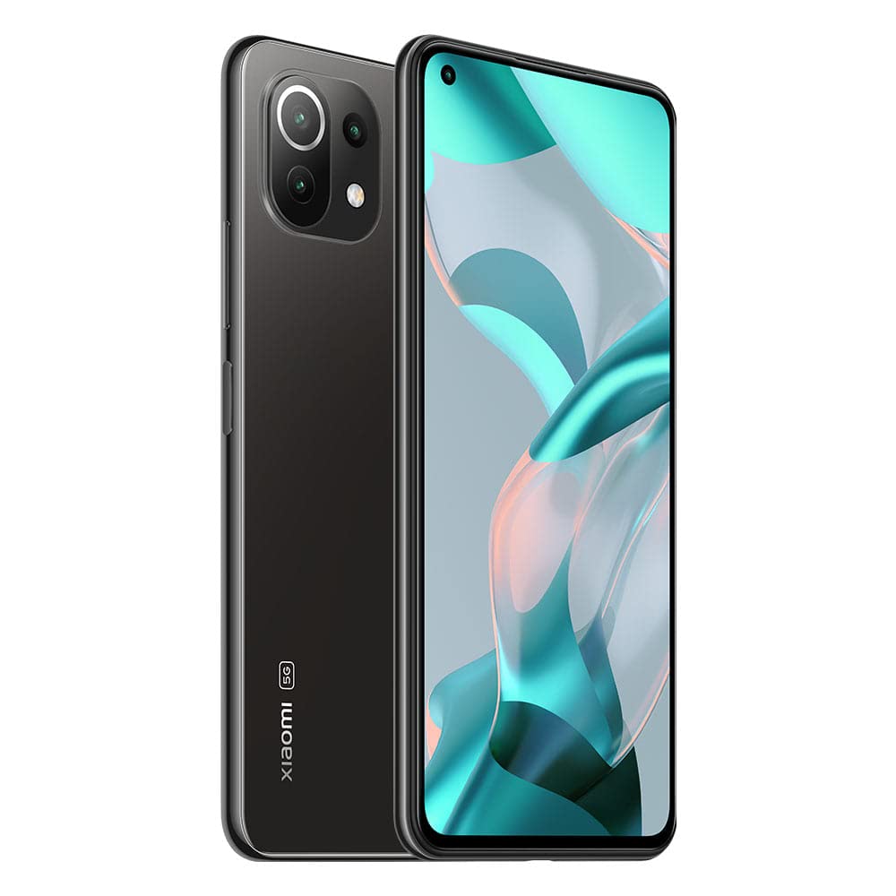 Xiaomi Mi 11 Lite NE 5G + 4G LTE VoLTE Global Unlocked GSM 64MP Triple Camera Worldwide GSM w/Fast Car Charger (Truffle Black, 128GB+6GB)