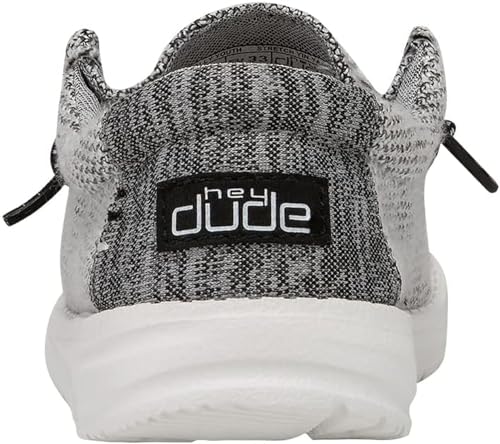 Hey Dude Boy's Wally Youth Stretch Yin Yang Size 2 | Boy’s Shoes | Boy's Lace Up Loafers | Comfortable & Light-Weight…