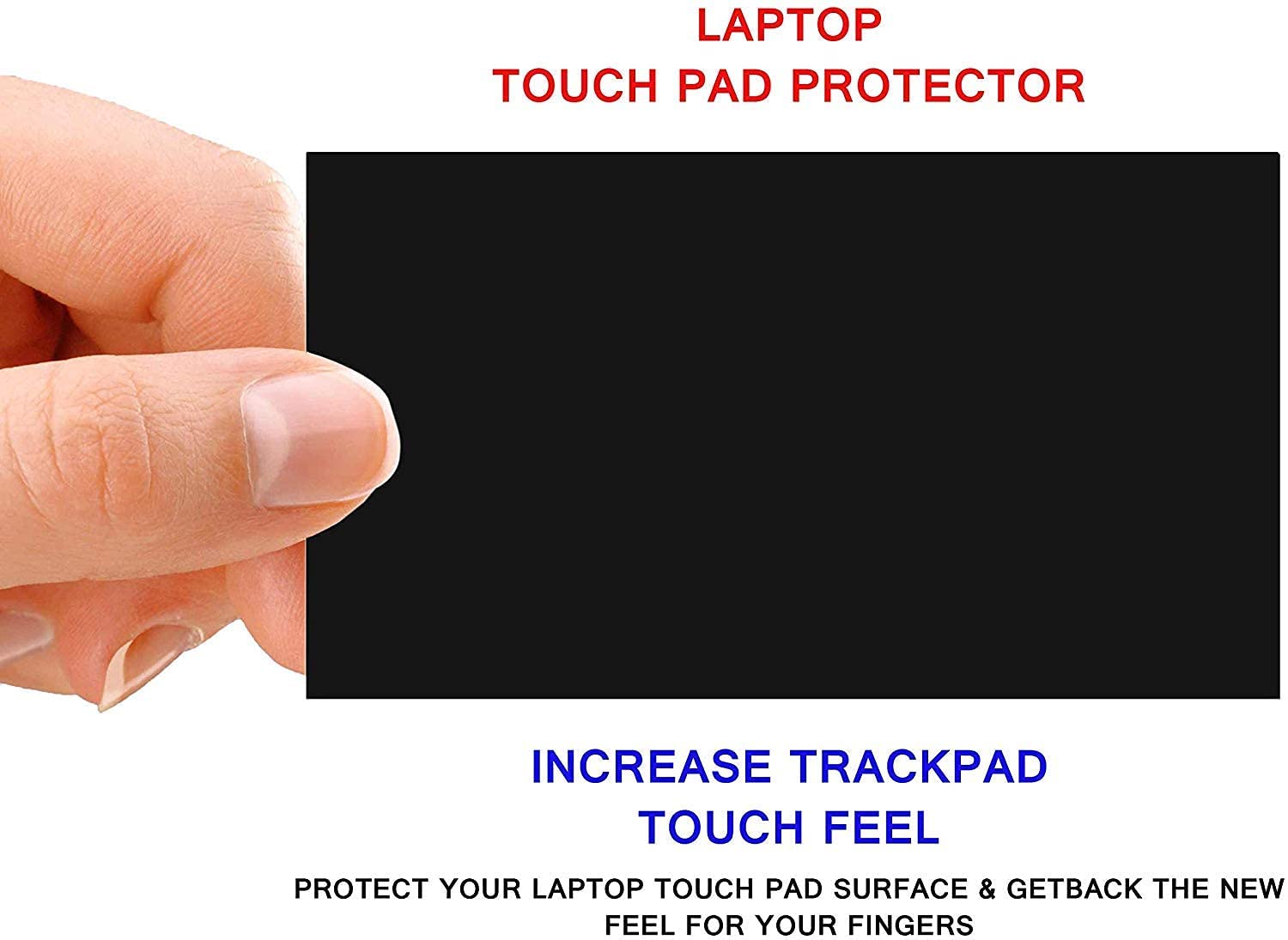 (2 Pcs) Ecomaholics Premium Trackpad protector for MacBook Air 13.6 Inch M2 Chip Model A2681, Black Touch pad Cover Anti Scratch Anti fingerprint Matte, Laptop Accessories