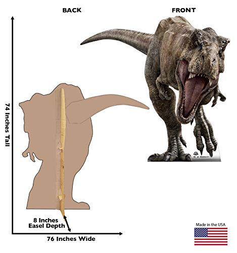 Advanced Graphics T-Rex Life Size Cardboard Cutout Standup - Jurassic World (2015 Film)