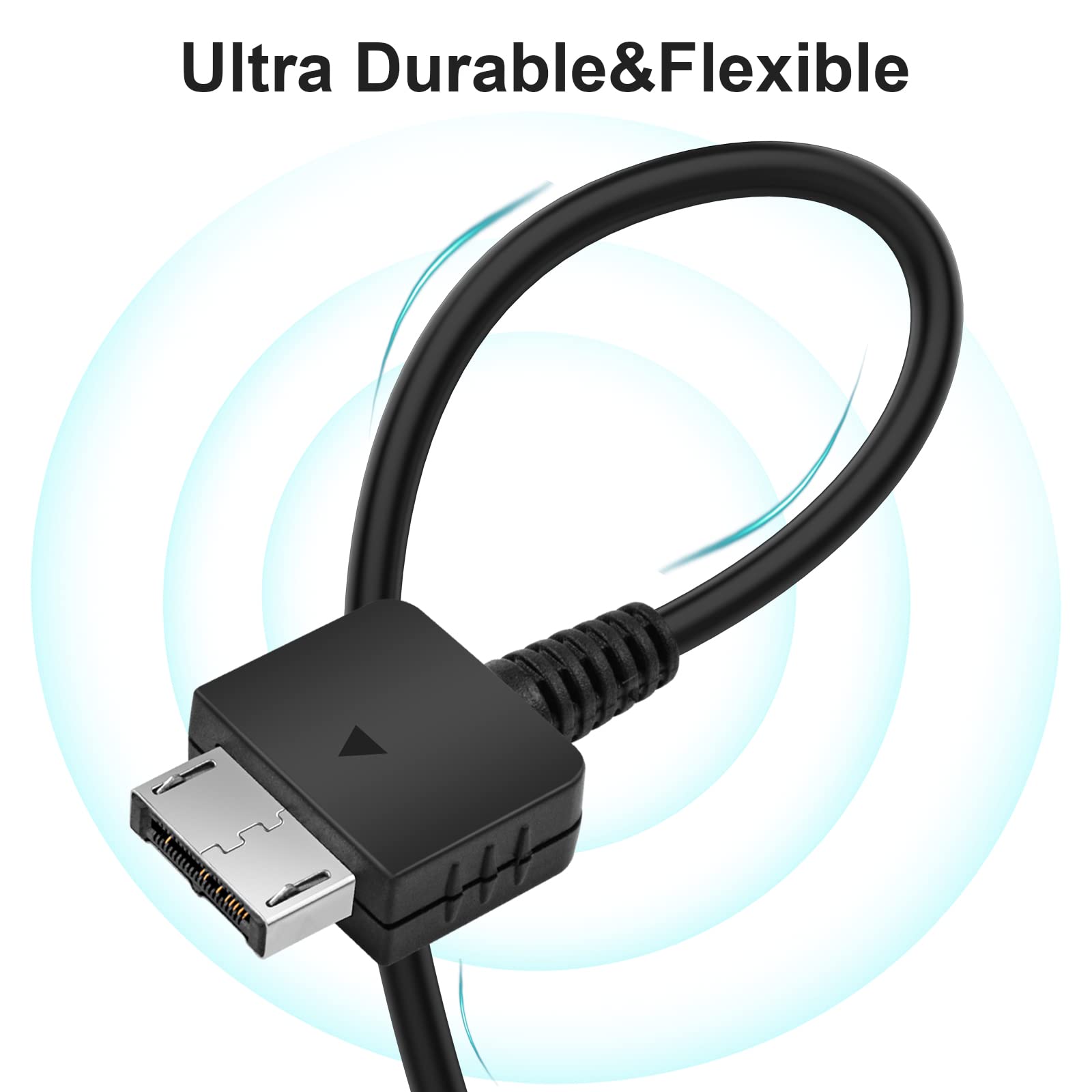 Lusgawer PS Vita Charger Cable USB Data & Charger Cord, 3.3 ft Replacement PSV 1000 Cable