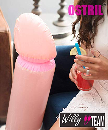 Pecker Inflatable Blow Up Penis for Bachelorette Party - Inflatable Willy Bachelorette Party - Hens Party Supplies