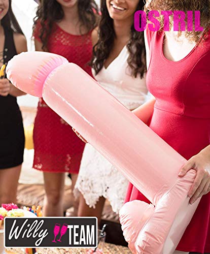 Pecker Inflatable Blow Up Penis for Bachelorette Party - Inflatable Willy Bachelorette Party - Hens Party Supplies
