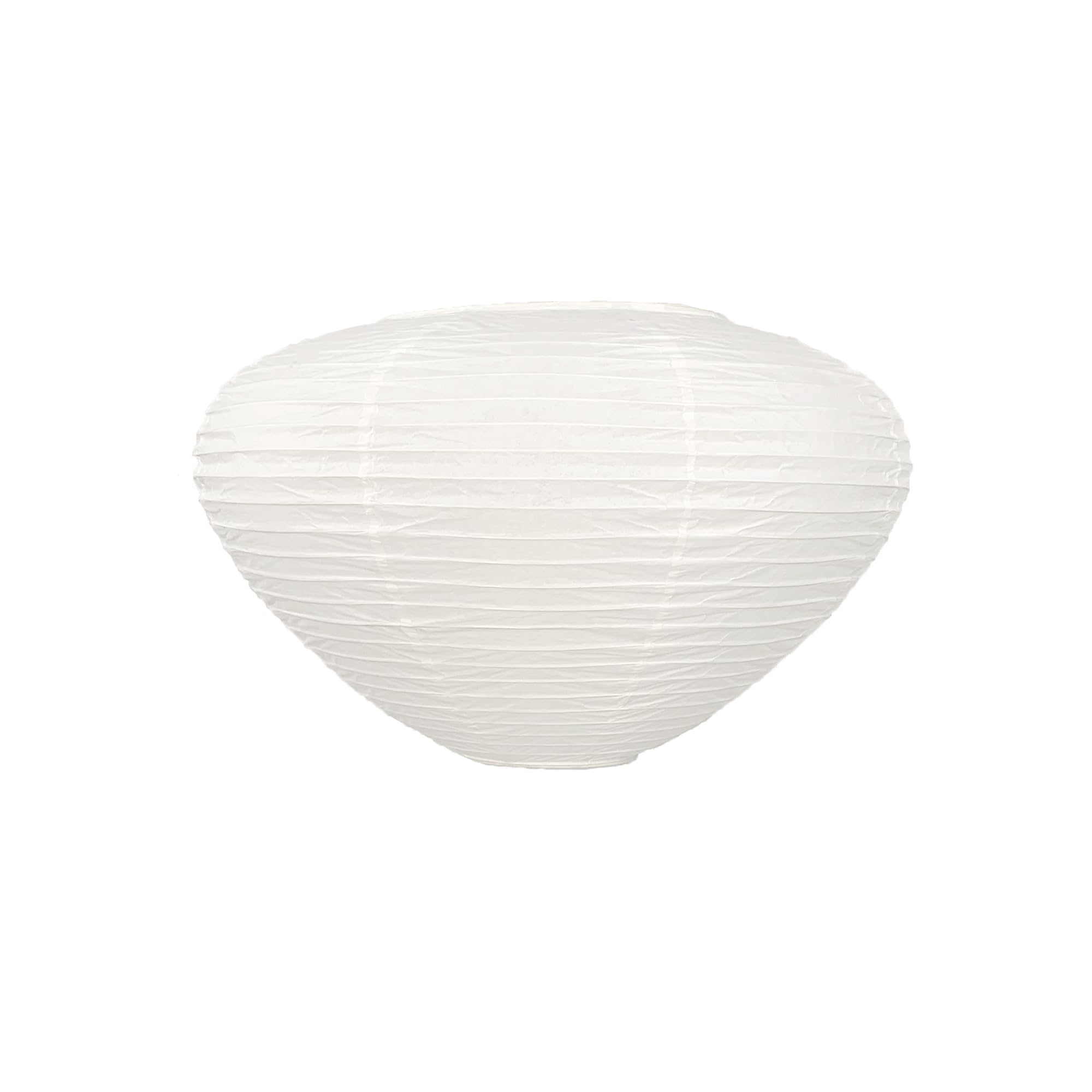 Henjjras Mushroom Paper Lampshade(17inch), White Folding Lampshade,Interior Trim Lampshade,Paper Ceiling Lamp Shade