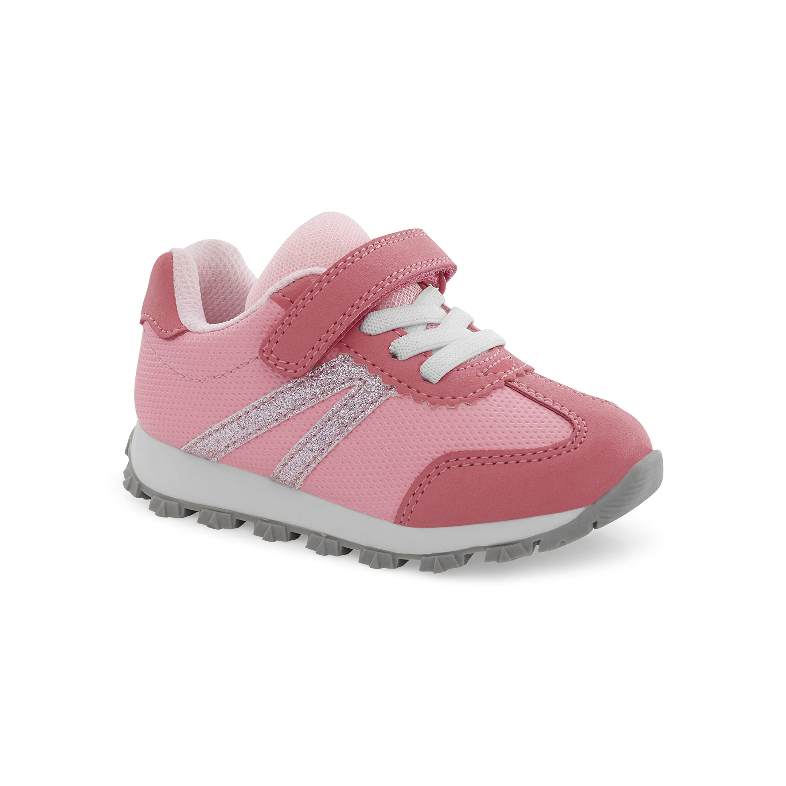 Simple Joys by Carter's Kids Bailey Athletic Sneaker Running Shoe, Pink, 9 US Unisex Toddler