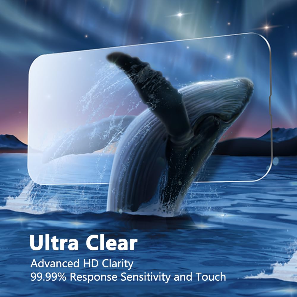 MILEGAO Leather Case for AGM Glory Qualcomm 5G Magnetic Phone Case with Wallet and Card Slot + [2 Pack] Tempered Glass Screen Protector for AGM Glory Pro 5G (6.53”)