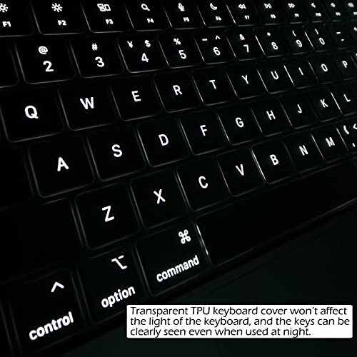 Arisase Ultra Thin TPU Keyboard Cover Skin for Newest MacBook Air 15.3" with M2 Chip 2023-Released (Model: A2941) Soft Laptop Protective Accessories US Layout (Clear)