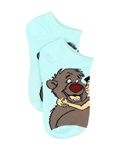Disney The Jungle Book 6 pack Socks (Shoe: 10-4 (Sock: 6-8), Jungle Book Blue/Multi)