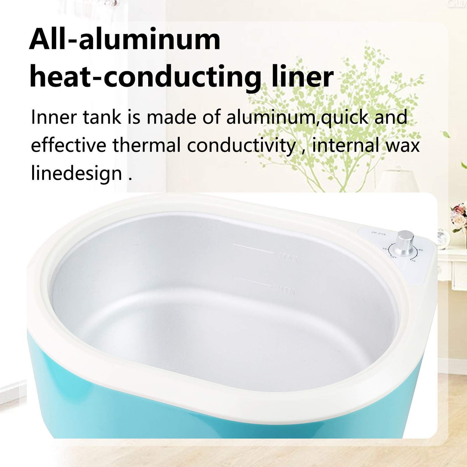 New Paraffin Wax Machine for Hand and Feet,Paraffin Bath Upgrade Spa Wax for Smoothens and Softens Dry Skin Quick Heating Paraffin Wax Warmer (Pink)