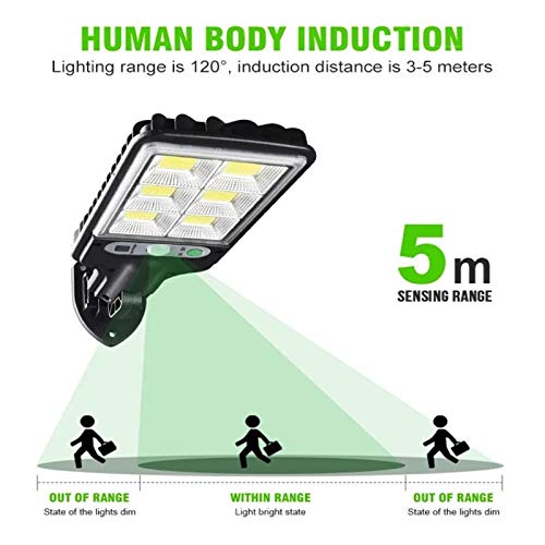 COB/LED Solar Light Outdoor Solar Lamp Powered Sunlight Wall Light Waterproof PIR Motion Sensor Street Light Garden Decoration 3
