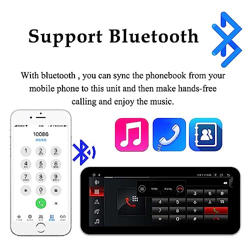 NAVIVOX Car Radio Stereo 8.8'' Android 11 Qualcomm 8-core 4GB+64GB Carplay Screen for BMW 5 Series E60/E61/E63/E64 CIC System Android Auto Display