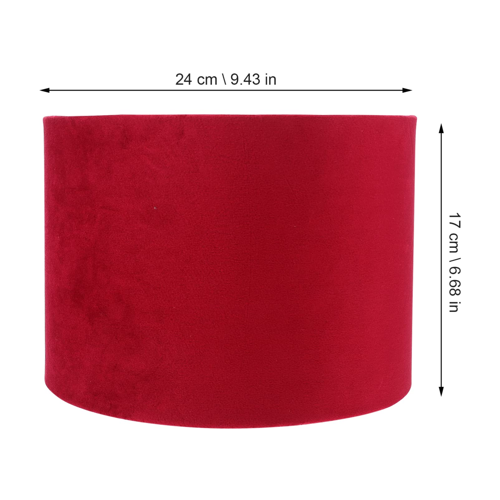 Lurrose Burlap Lamp Shade Chandelier Lamp Shades Drum Lampshade Modern Lamp Shades Table lamps Floor lamp Medium Drum Shades