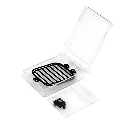 Camisin 1 Pair Metal Headlight Lampshade Grille Cover for TRX4 G500 TRX6 G63 1/10 RC Crawler Car Parts Accessories